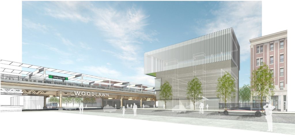 Cottage Grove L Station & Woodlawn Mixed Use Development, Chicago, IL ...